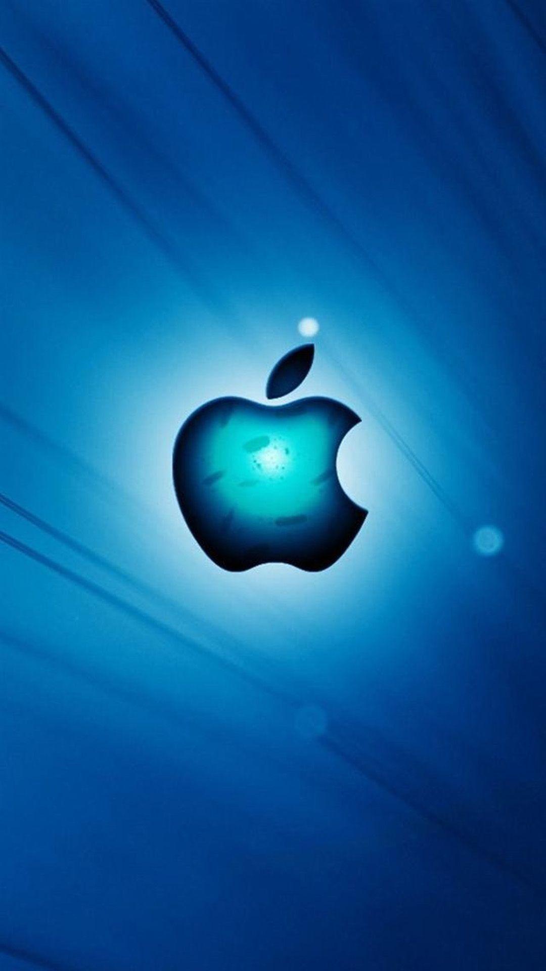Neon Blue Apple Wallpapers - Top Free Neon Blue Apple Backgrounds ...
