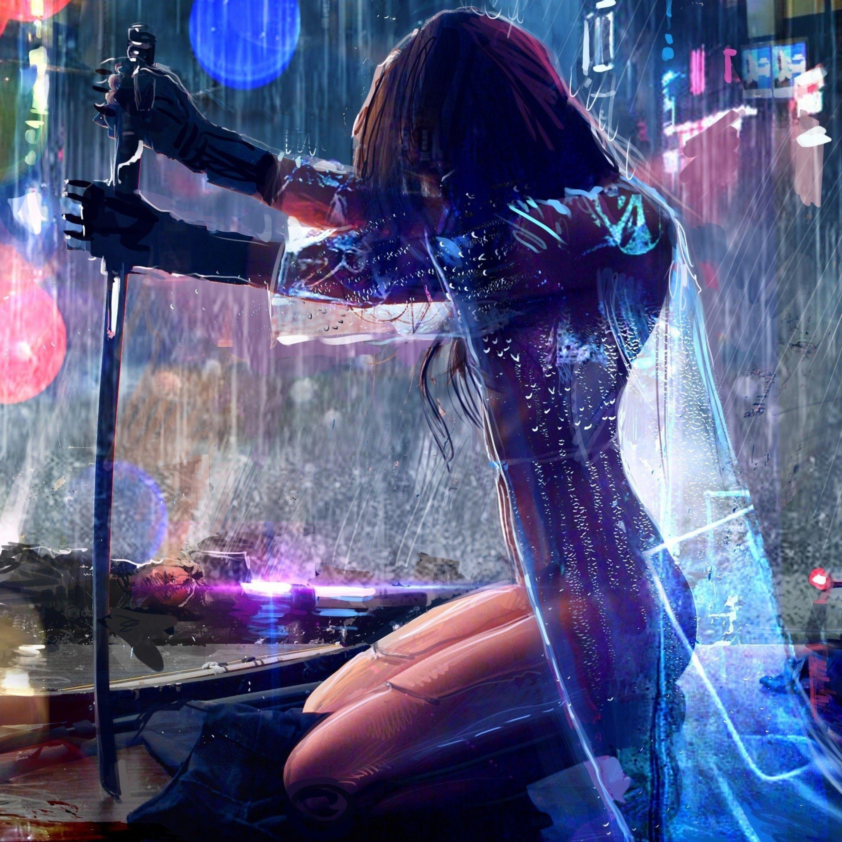 Cyberpunk iPad Wallpapers - Top Free Cyberpunk iPad Backgrounds ...