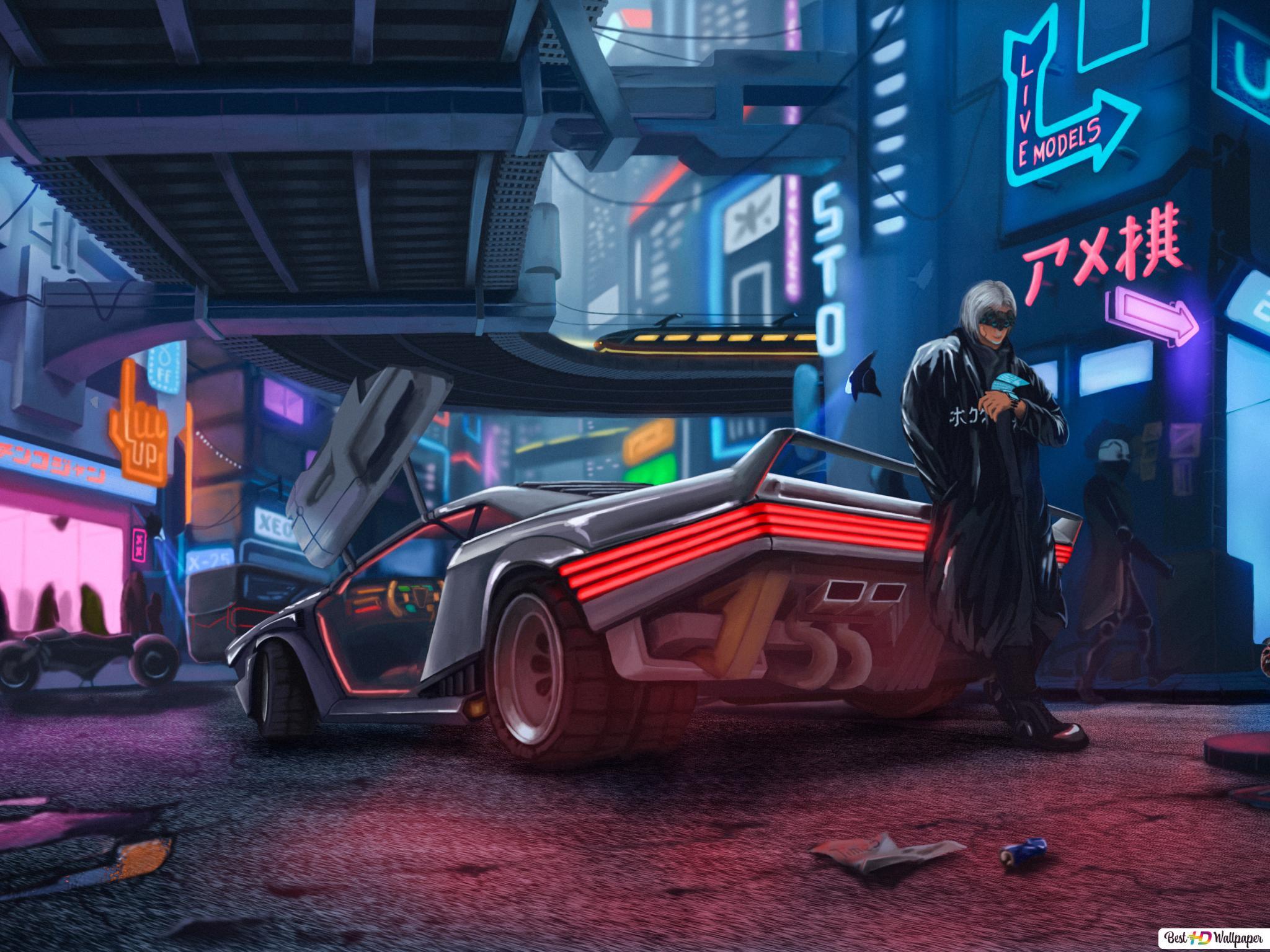 Cyberpunk iPad Wallpapers - Top Free Cyberpunk iPad Backgrounds ...