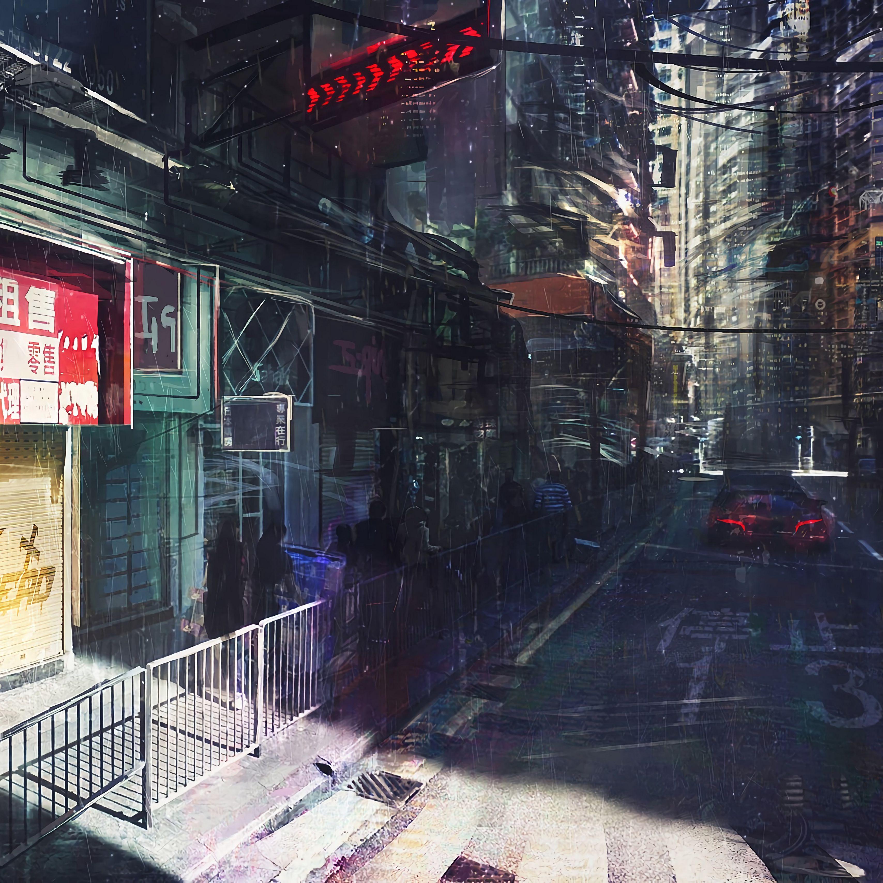 Cyberpunk iPad Wallpapers - Top Free Cyberpunk iPad Backgrounds ...