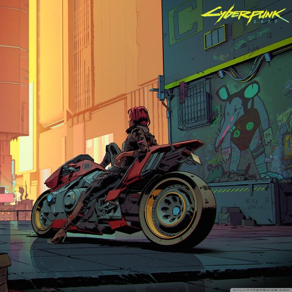 Cyberpunk iPad Wallpapers - Top Free Cyberpunk iPad Backgrounds ...