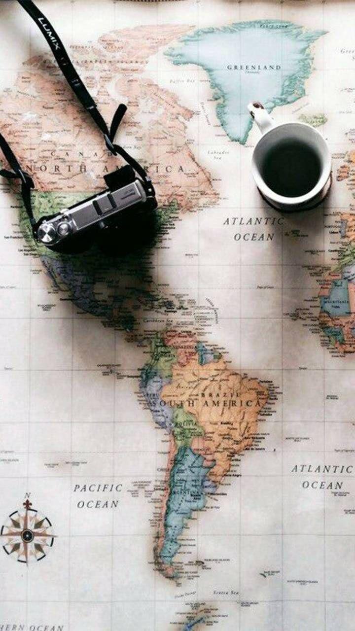 Travel World Map Wallpapers - Top Free Travel World Map Backgrounds ...