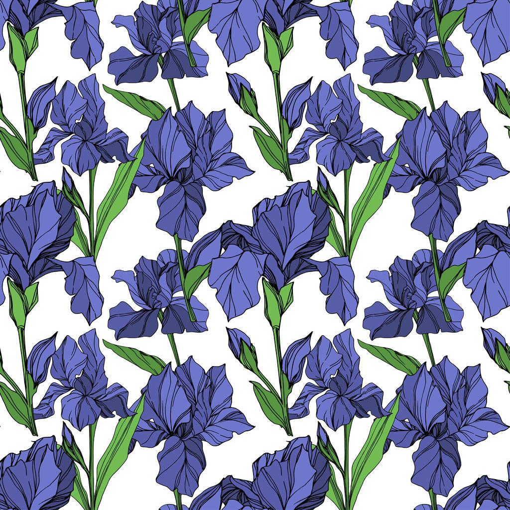 Blue Iris Wallpapers - Top Free Blue Iris Backgrounds - WallpaperAccess