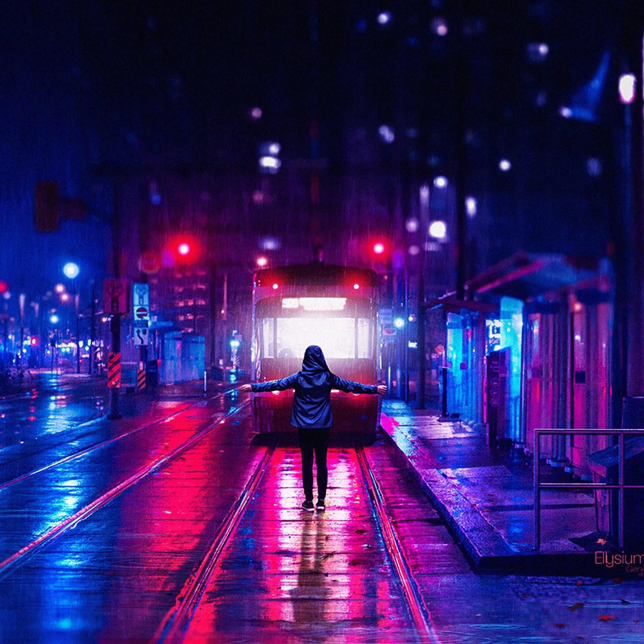 Neon Night Lights Wallpapers - Top Free Neon Night Lights Backgrounds ...