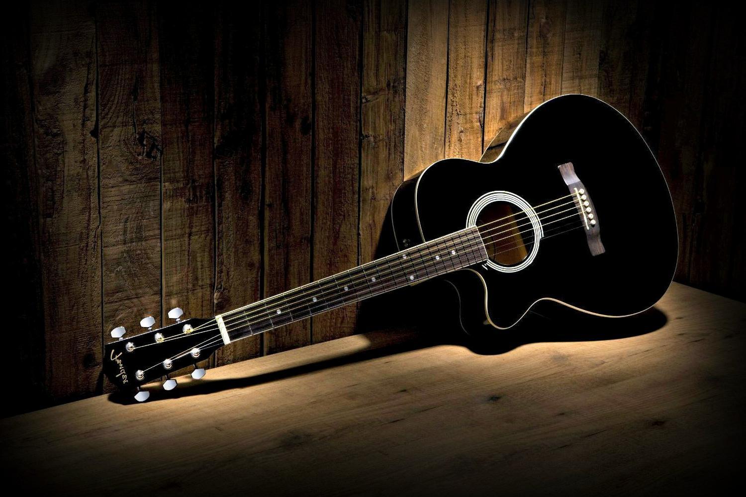 Beautiful Acoustic Guitar Wallpapers - Top Free Beautiful Acoustic ...