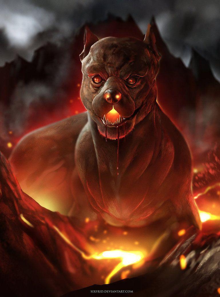 Demon Dogs Wallpapers - Top Free Demon Dogs Backgrounds - WallpaperAccess