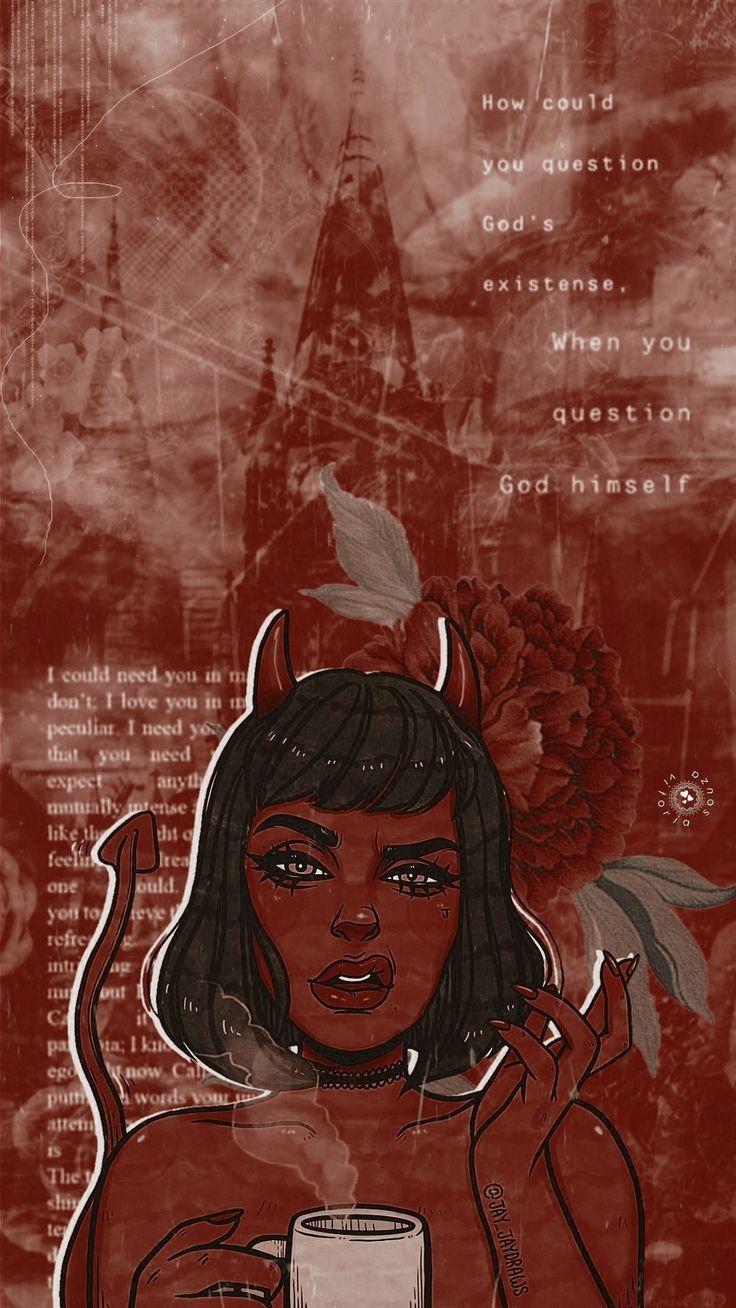 Satan Girl Wallpapers - Top Free Satan Girl Backgrounds - WallpaperAccess