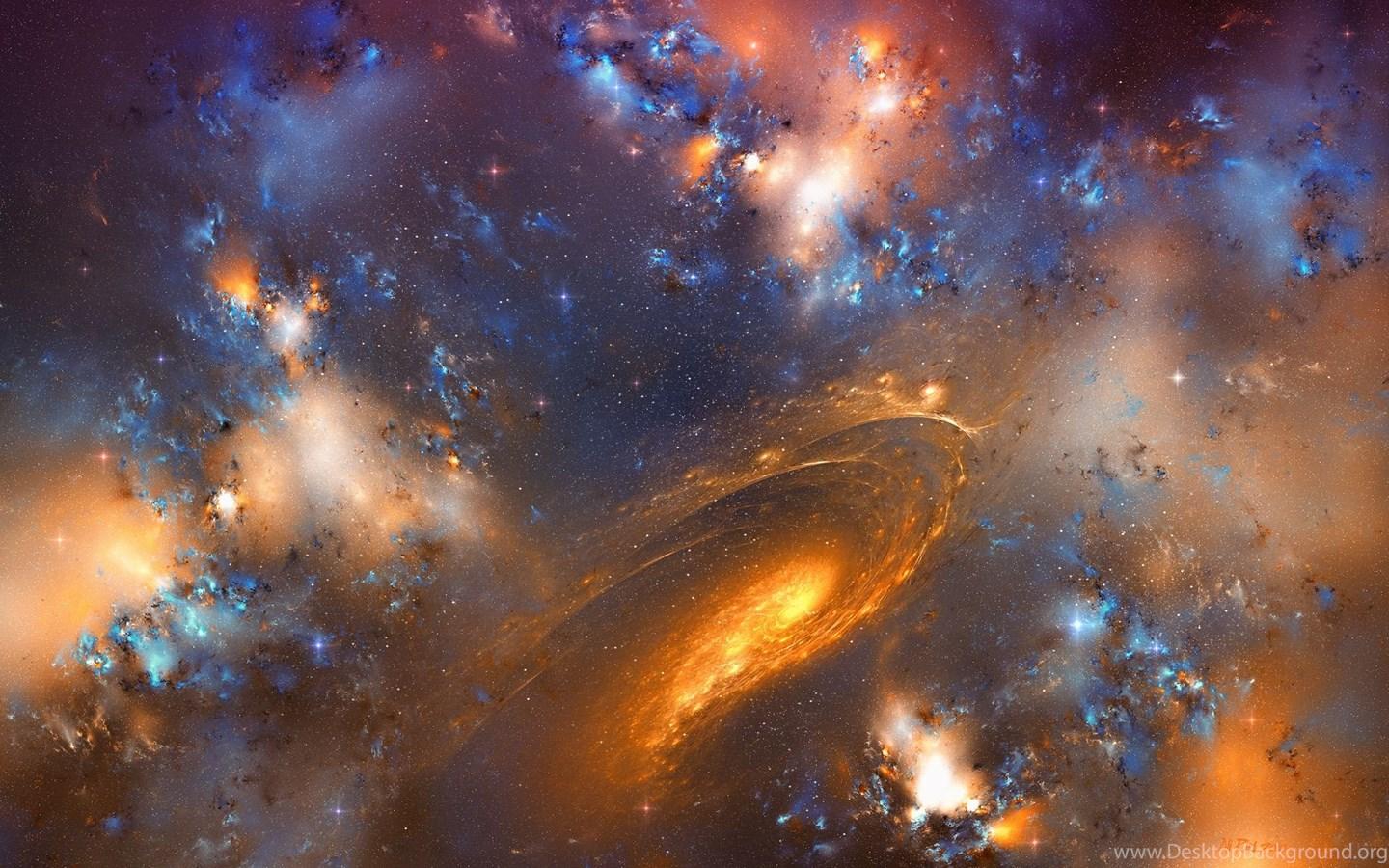 Orange Blue Space Wallpapers - Top Free Orange Blue Space Backgrounds ...
