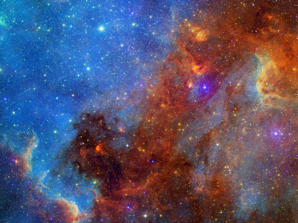 Orange Blue Space Wallpapers - Top Free Orange Blue Space Backgrounds ...