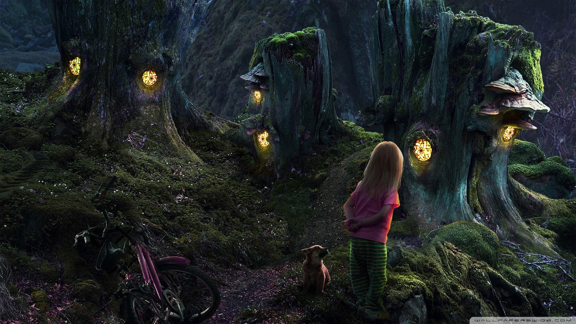Fairy Tree House Wallpapers - Top Free Fairy Tree House Backgrounds ...