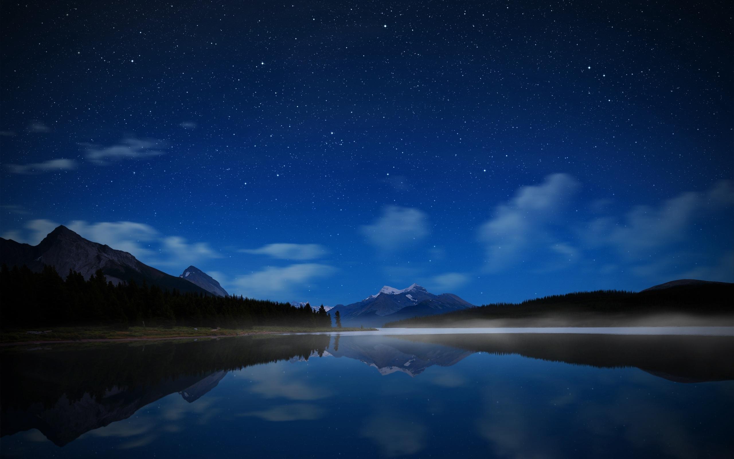 Mountain Lake at Night Wallpapers - Top Free Mountain Lake at Night ...