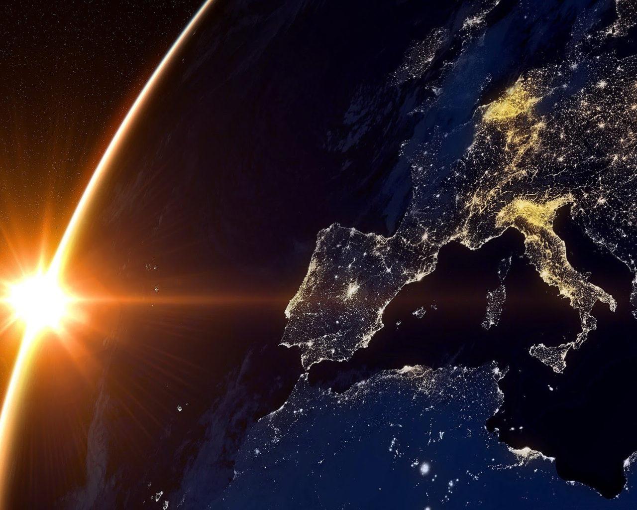 Sun and Earth Wallpapers - Top Free Sun and Earth Backgrounds ...