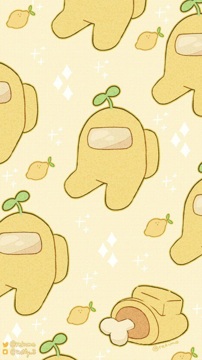 Yellow Cute Kawaii Wallpapers - Top Free Yellow Cute Kawaii Backgrounds ...