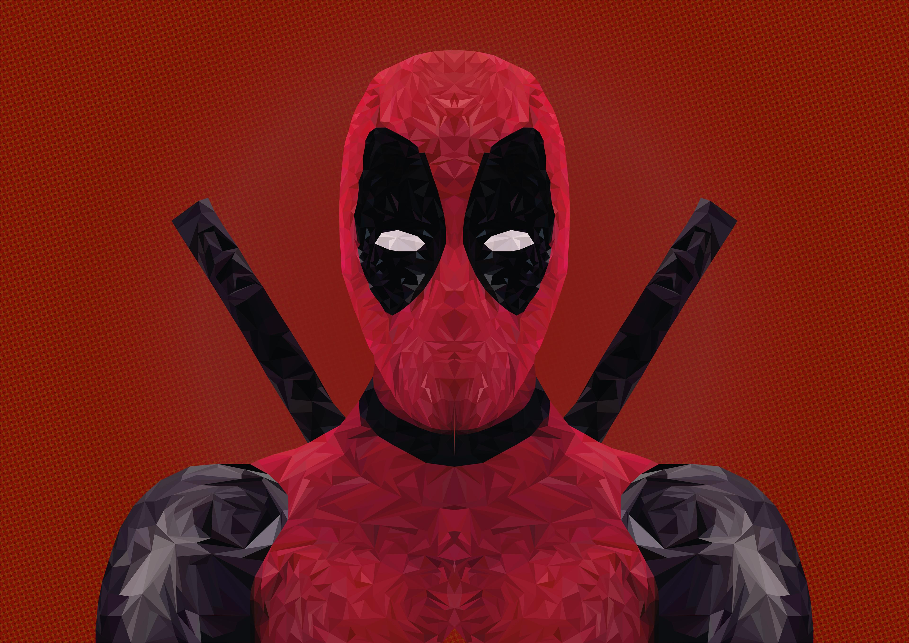 Deadpool Polygon Wallpapers - Top Free Deadpool Polygon Backgrounds ...