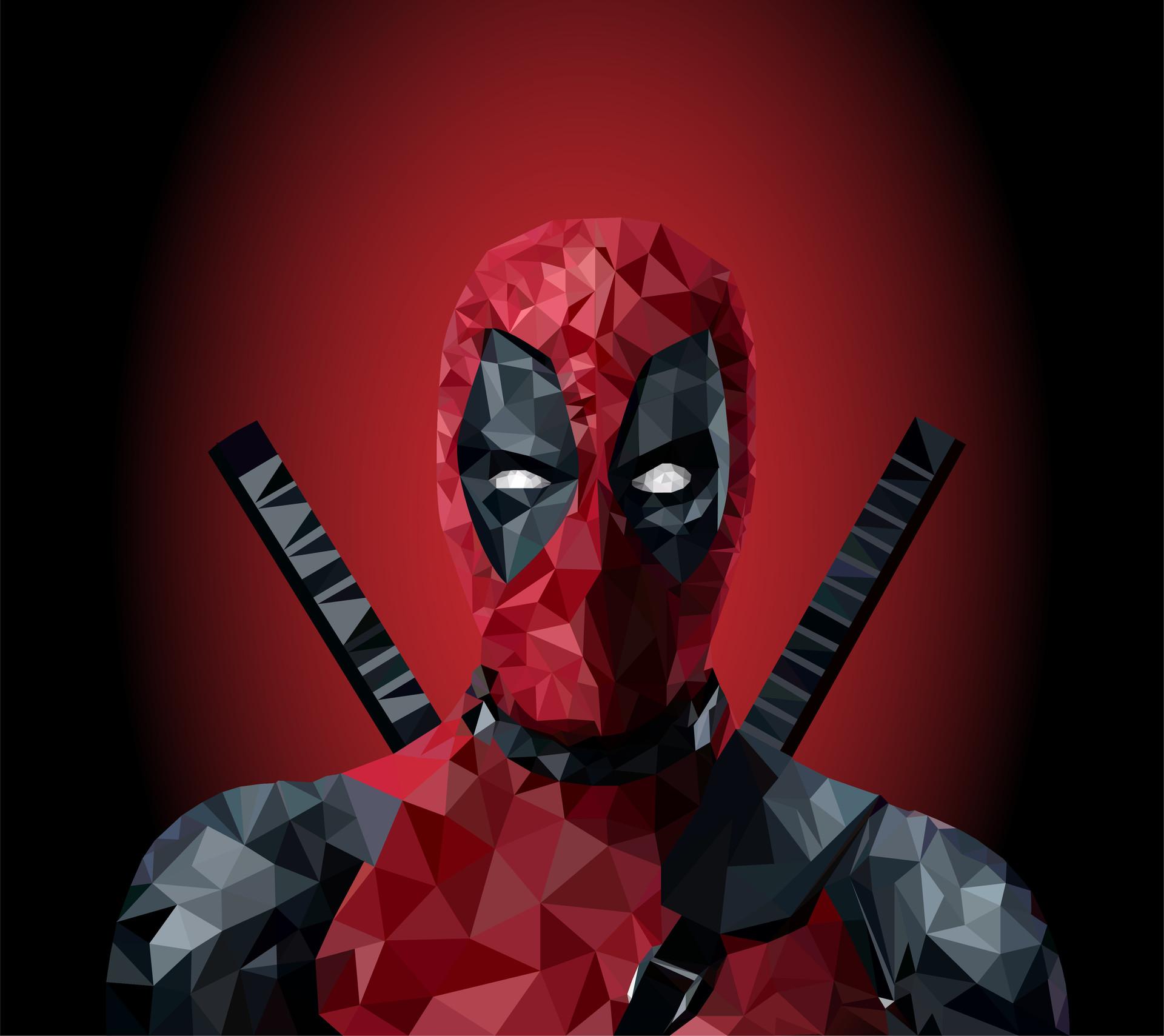 Deadpool Polygon Wallpapers - Top Free Deadpool Polygon Backgrounds - WallpaperAccess