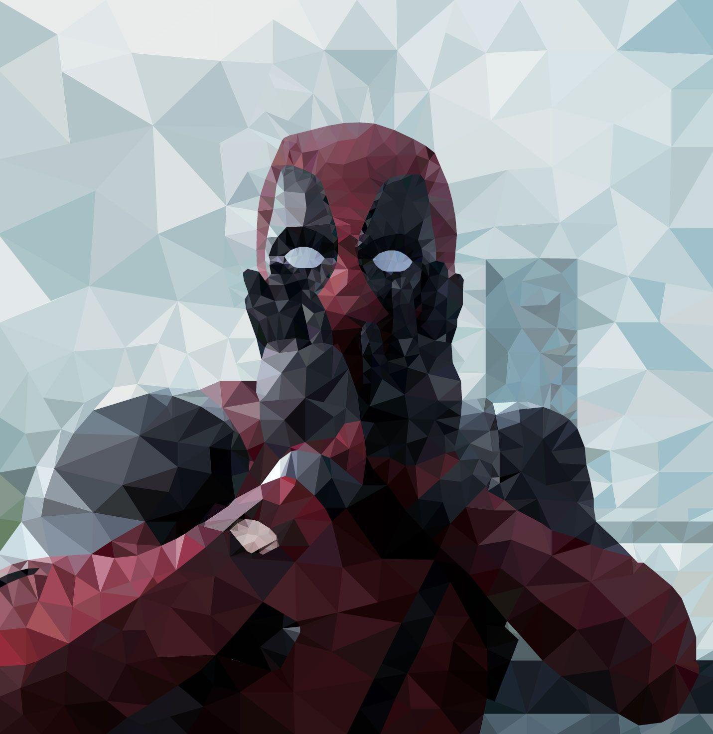 Deadpool Polygon Wallpapers - Top Free Deadpool Polygon Backgrounds ...