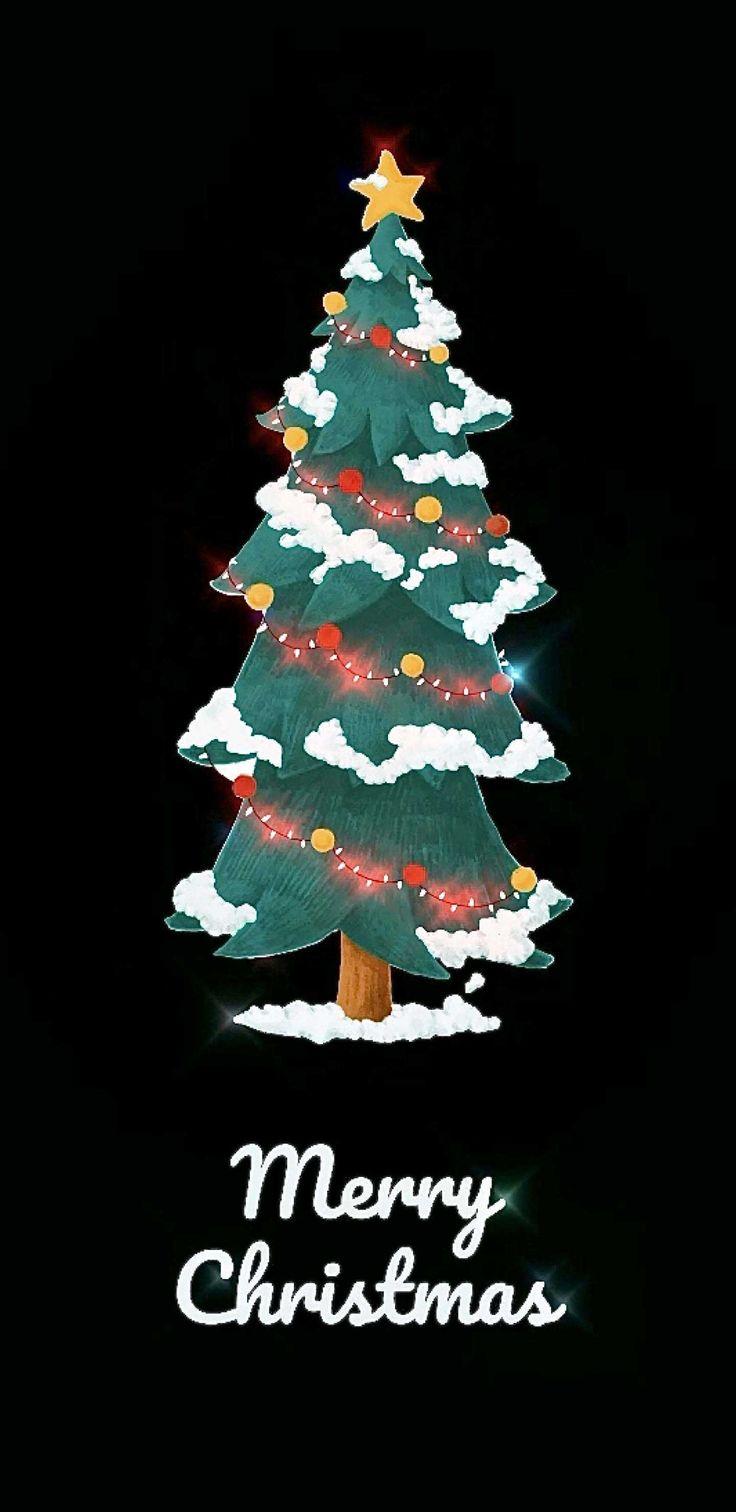Simple Christmas Tree Wallpapers - Top Free Simple Christmas Tree ...