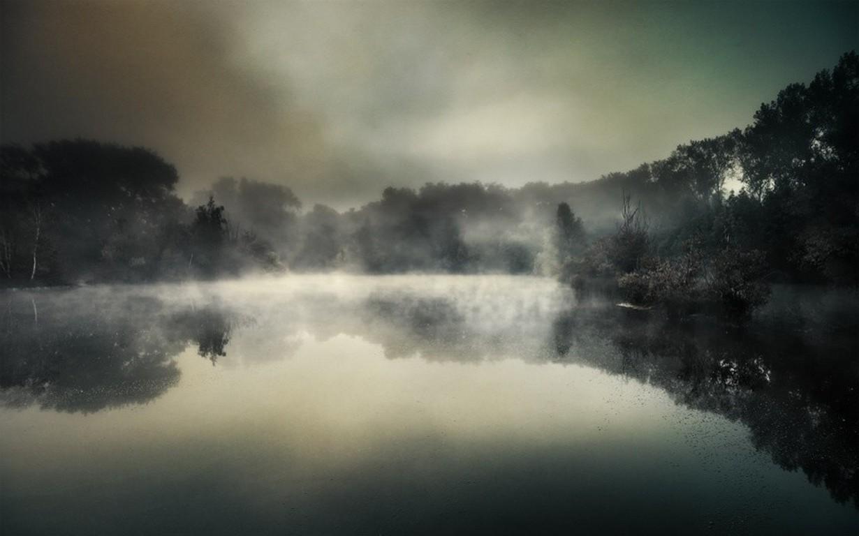 Dark Forest Lake Wallpapers - Top Free Dark Forest Lake Backgrounds ...