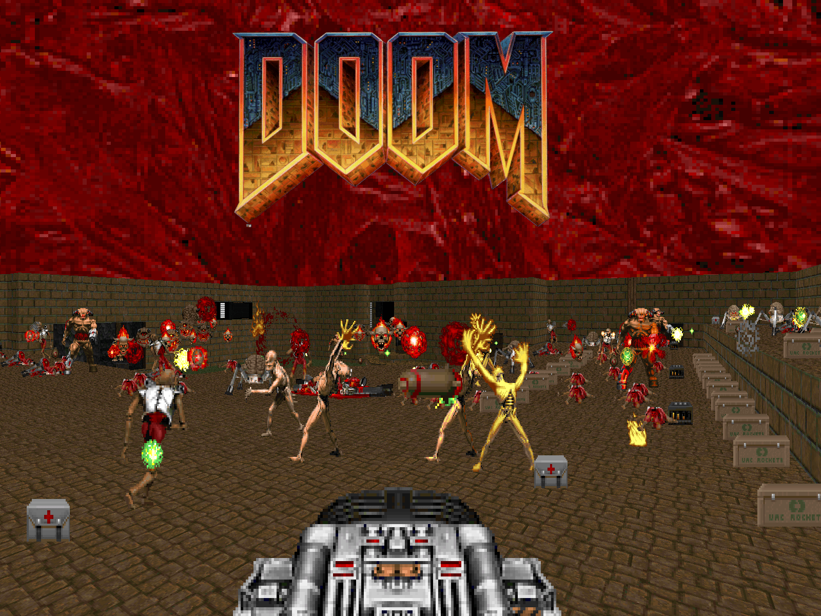 Doom 1993 Wallpapers - Top Free Doom 1993 Backgrounds - WallpaperAccess