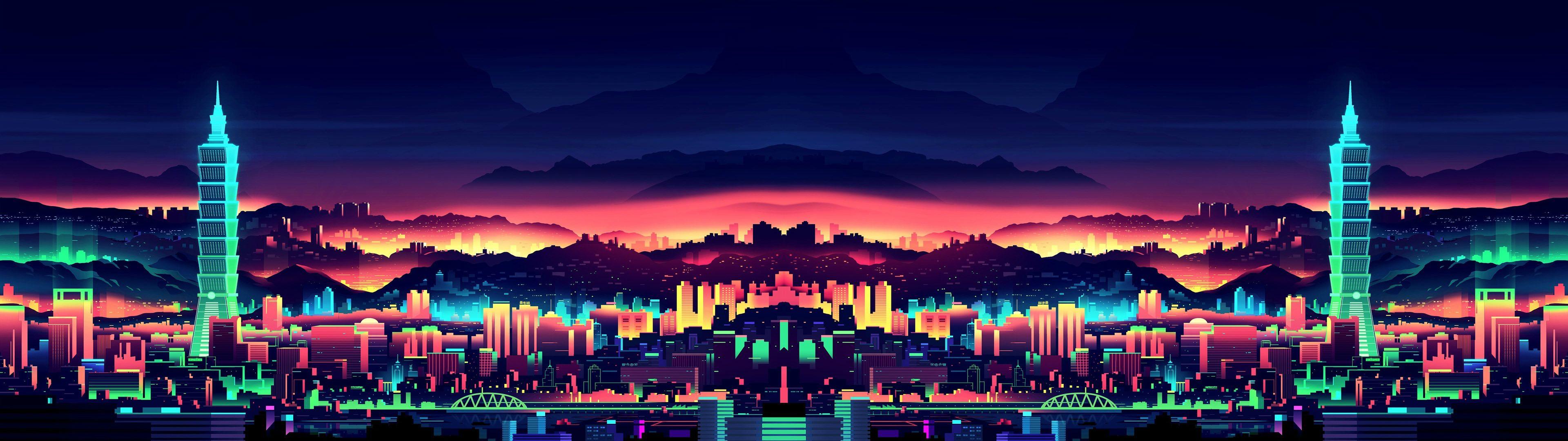 Dual Monitor Retro Wallpapers - Top Free Dual Monitor Retro Backgrounds ...