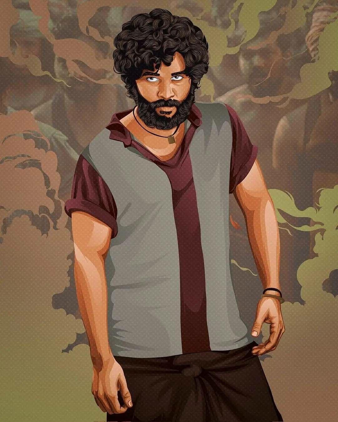 Pushpa Raj Wallpapers - Top Free Pushpa Raj Backgrounds - WallpaperAccess