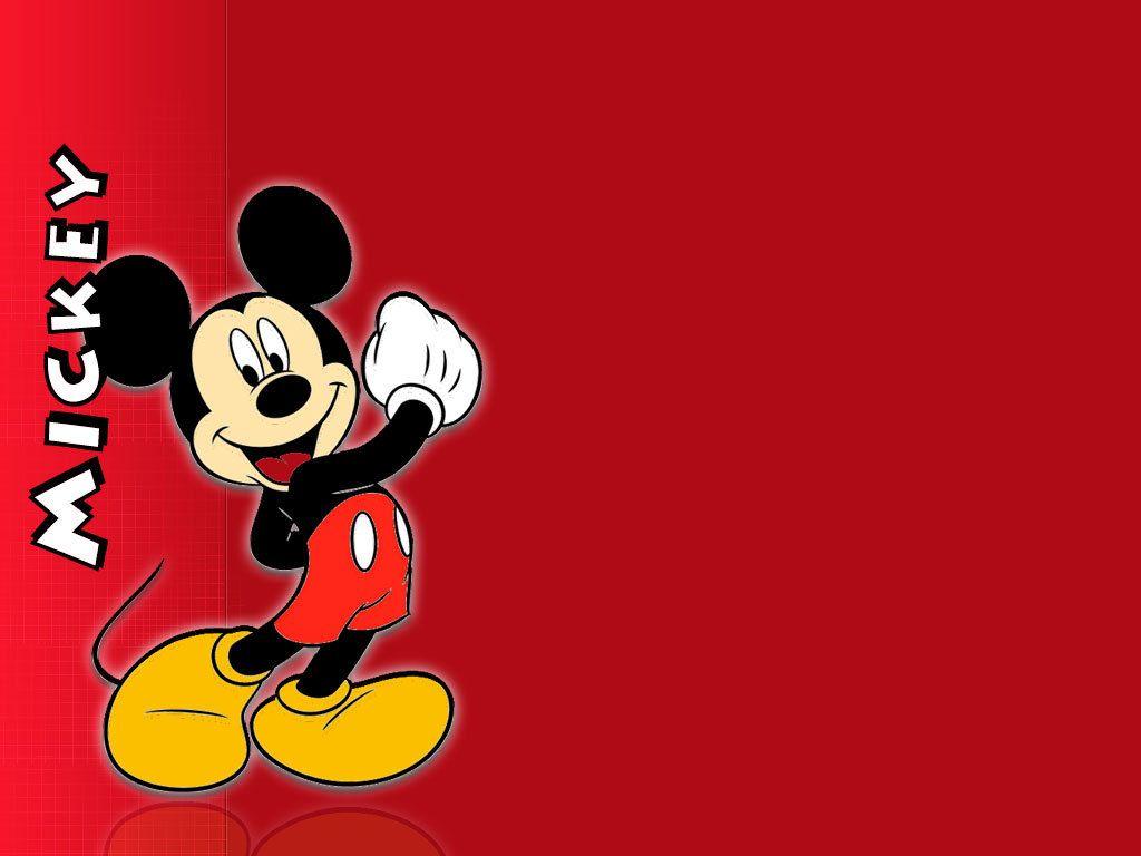 Red Mickey Mouse Wallpapers - Top Free Red Mickey Mouse Backgrounds ...