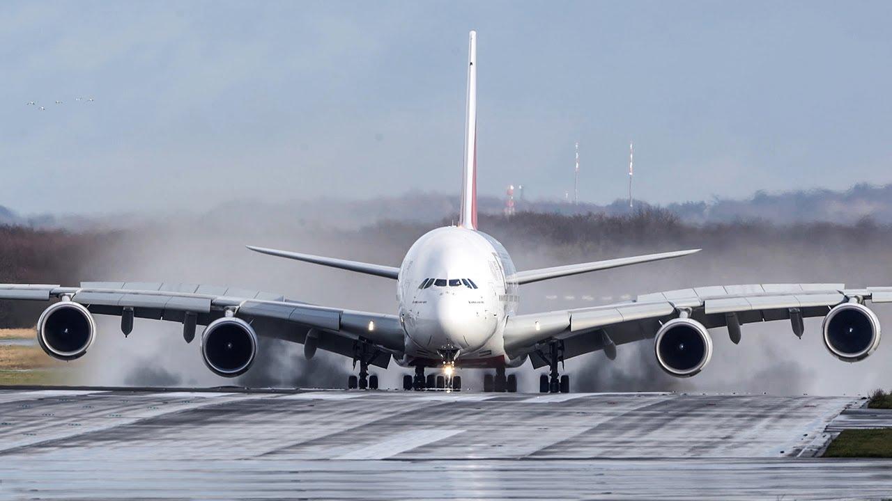 Airbus A380 Landing Wallpapers - Top Free Airbus A380 Landing ...