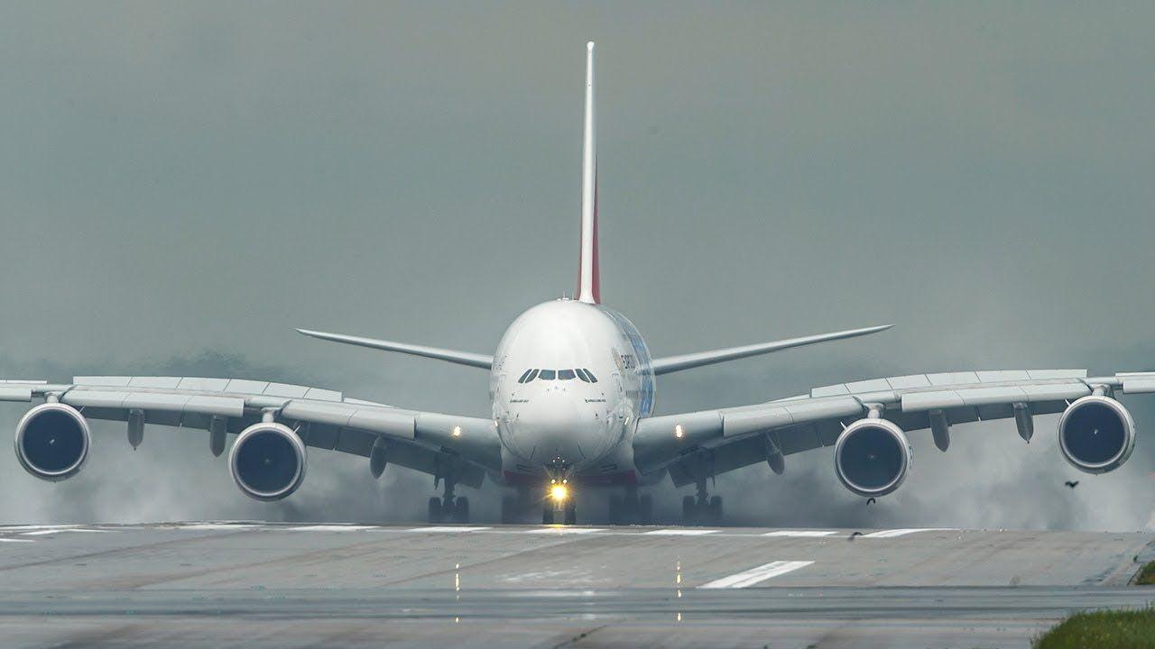 Airbus A380 Landing Wallpapers - Top Free Airbus A380 Landing ...