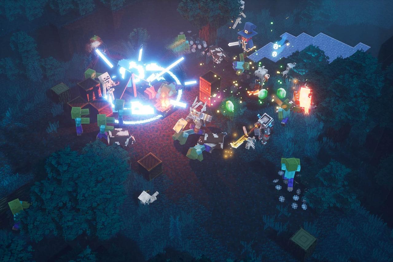 Minecraft Blue Lights Wallpapers - Top Free Minecraft Blue Lights ...