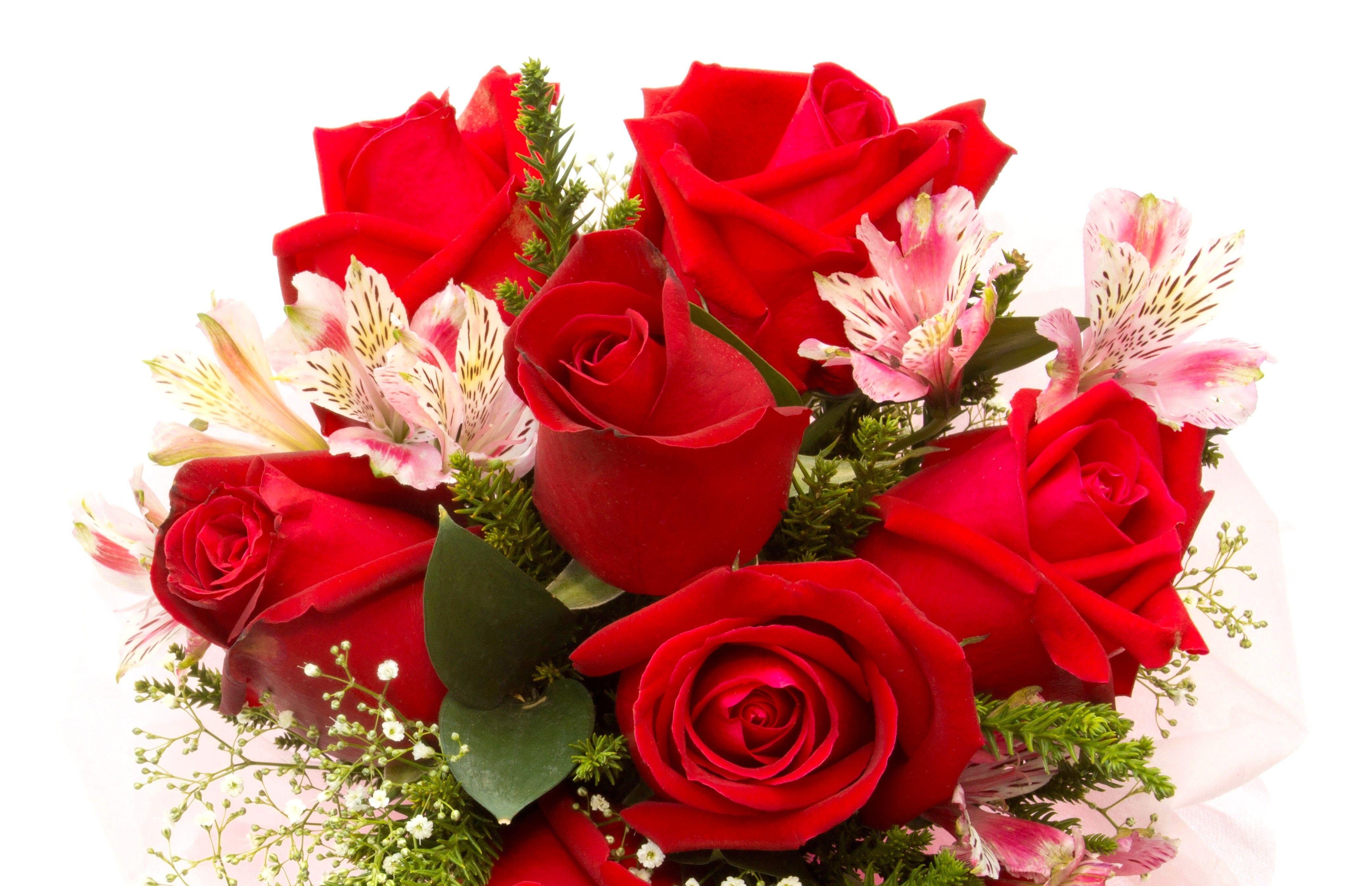 Red Rose Bouquet Wallpapers - Top Free Red Rose Bouquet Backgrounds ...