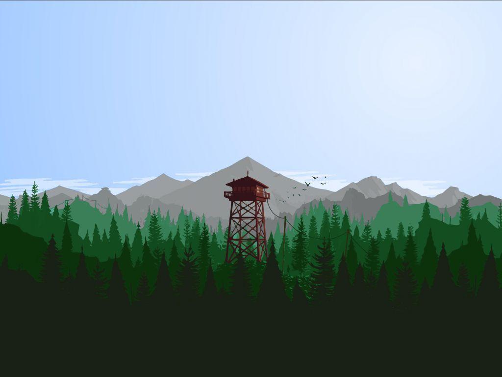 Green Firewatch Wallpapers - Top Free Green Firewatch Backgrounds ...