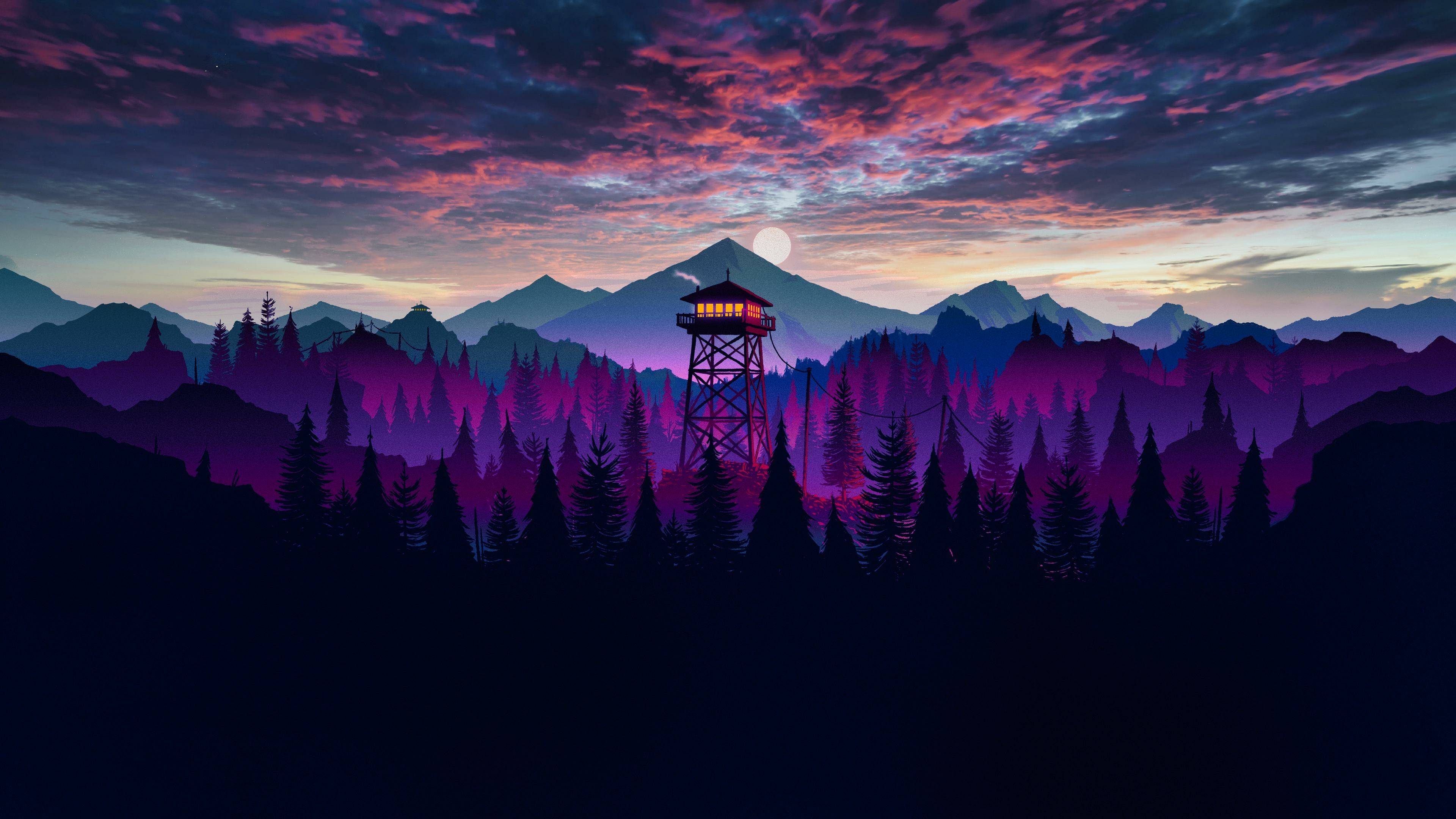 Green Firewatch Wallpapers - Top Free Green Firewatch Backgrounds ...