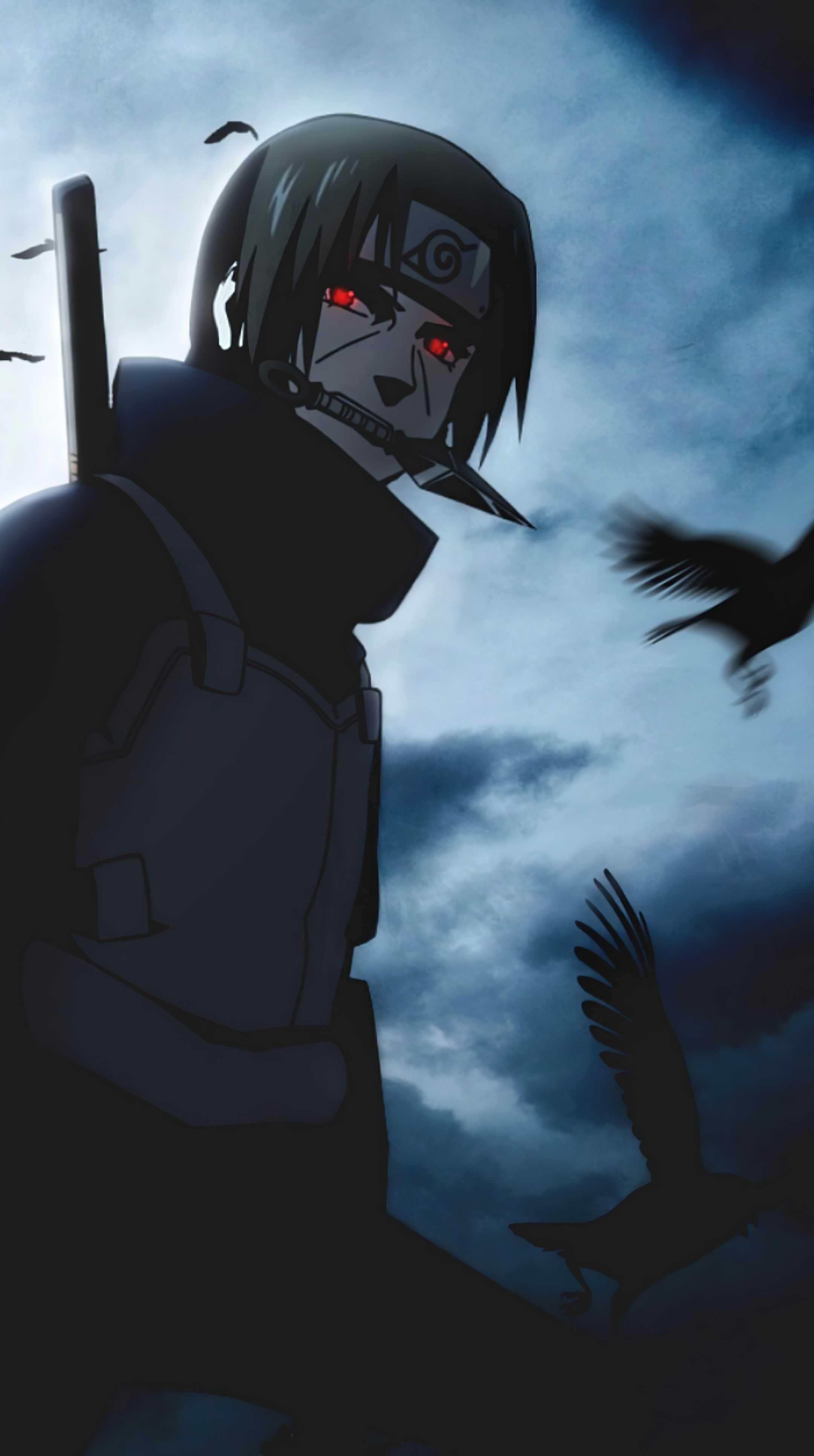 Blue Itachi Wallpapers - Top Free Blue Itachi Backgrounds - WallpaperAccess