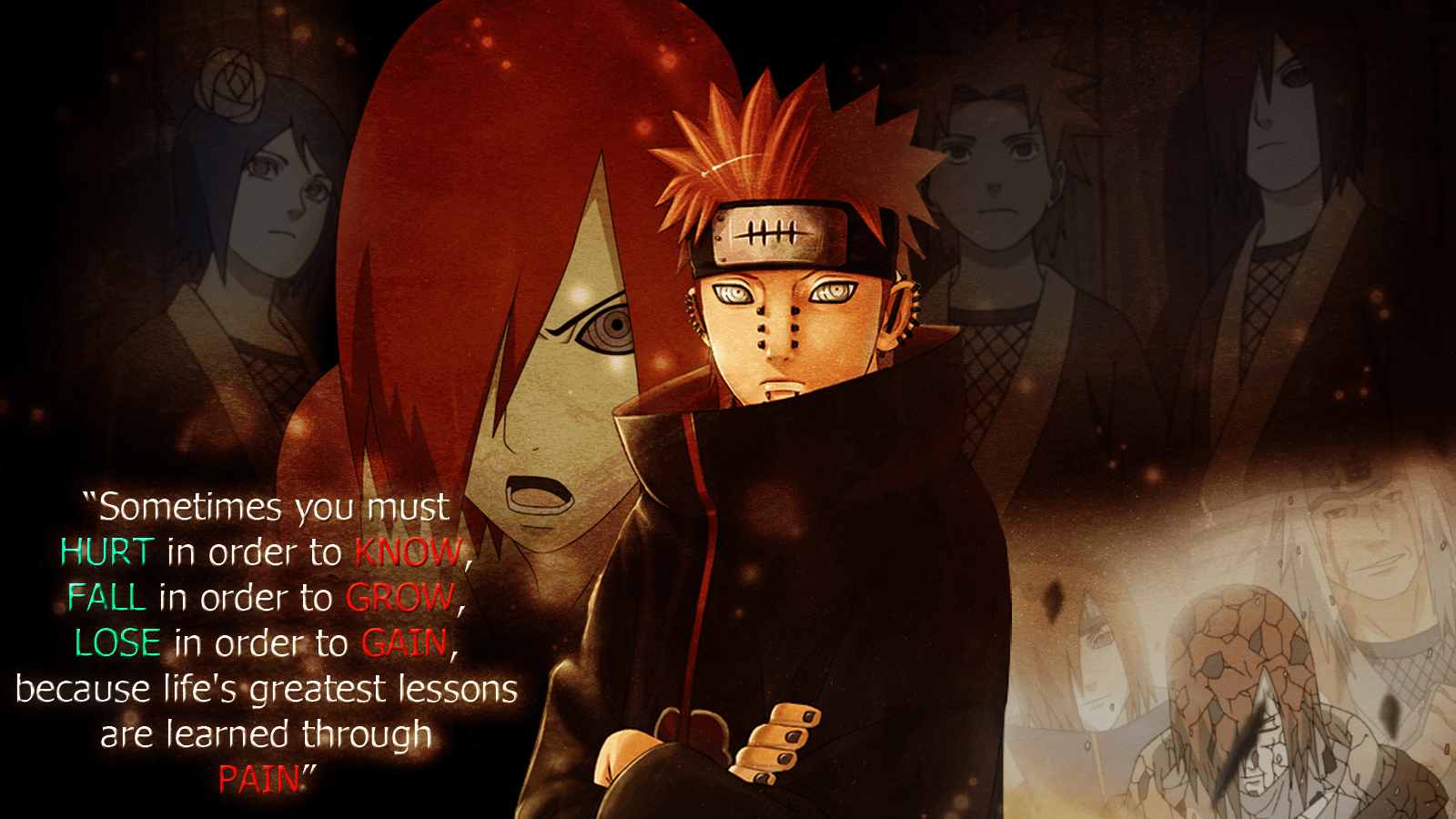 Naruto Sad Quotes Wallpapers - Top Free Naruto Sad Quotes Backgrounds ...