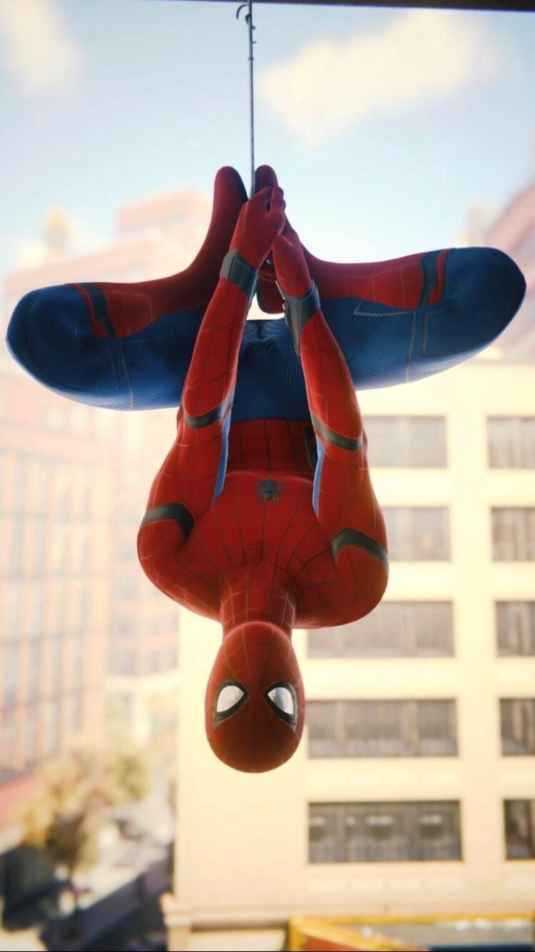 Spiderman Upside Down Wallpapers - Top Free Spiderman Upside Down ...