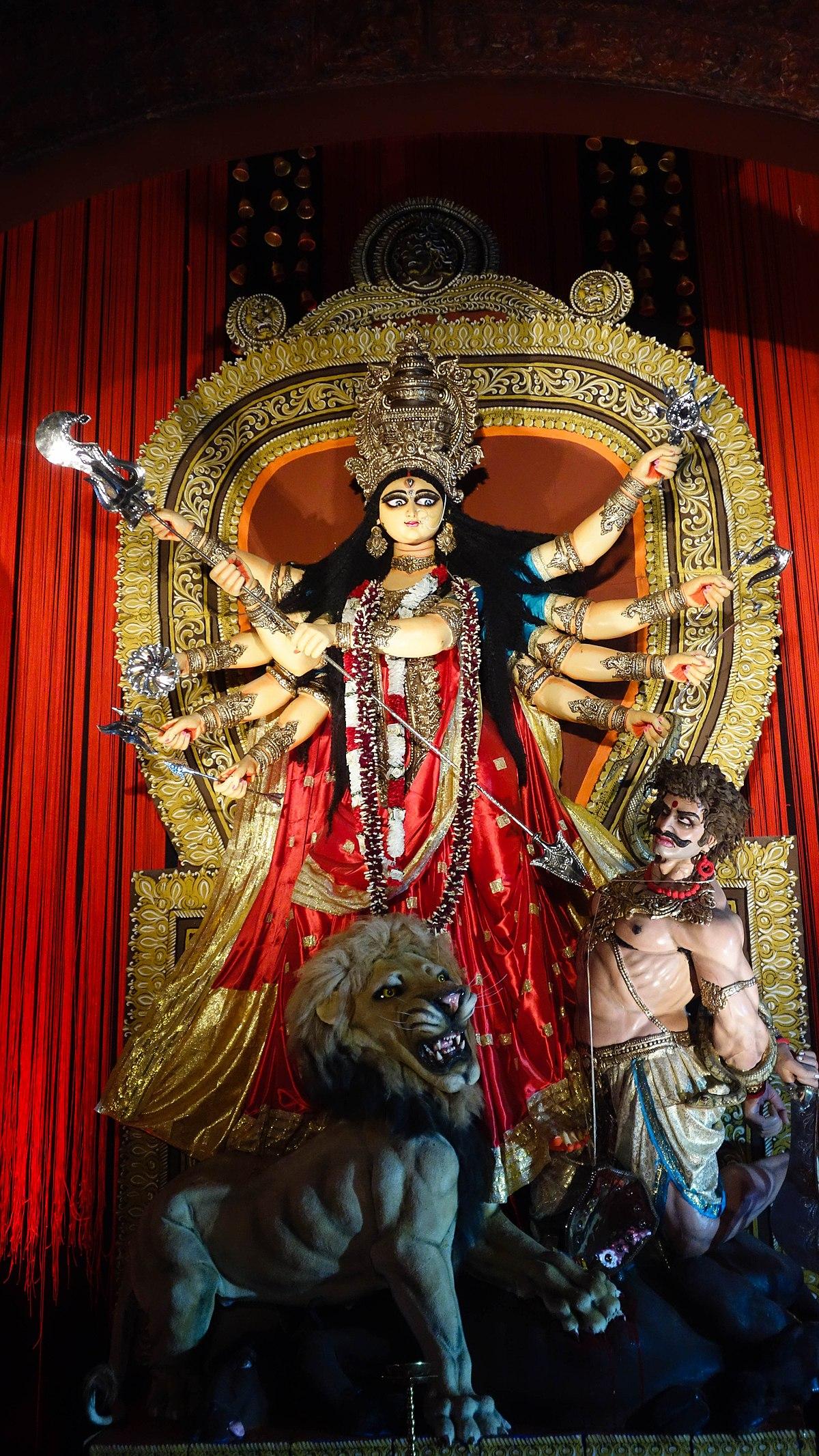 Durga Devi Wallpapers - Top Free Durga Devi Backgrounds - WallpaperAccess