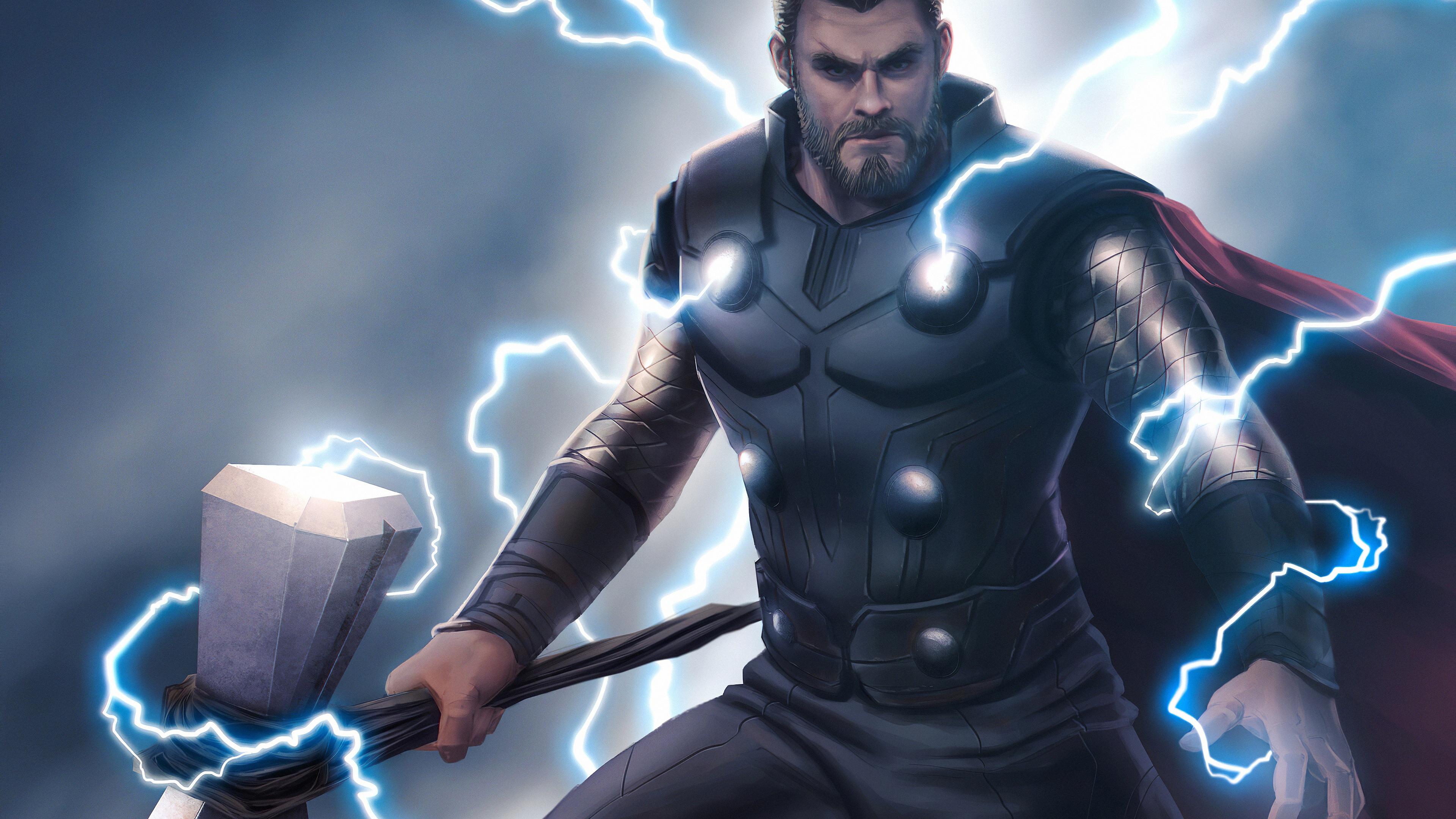 Angry Thor Wallpapers - Top Free Angry Thor Backgrounds - WallpaperAccess