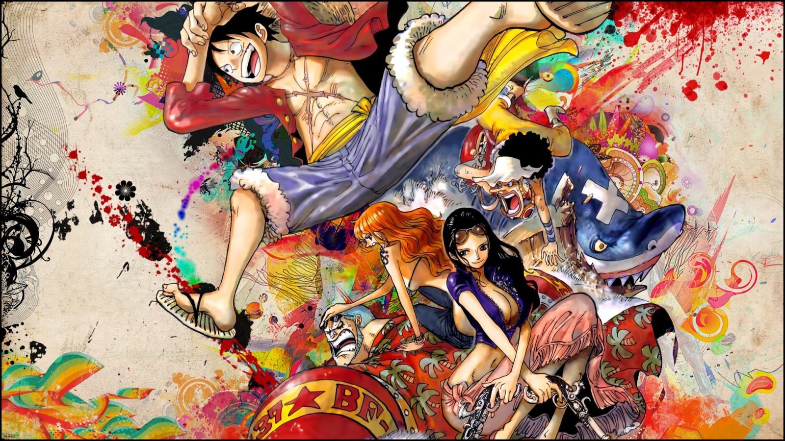 One Piece Collage Wallpapers - Top Free One Piece Collage Backgrounds ...