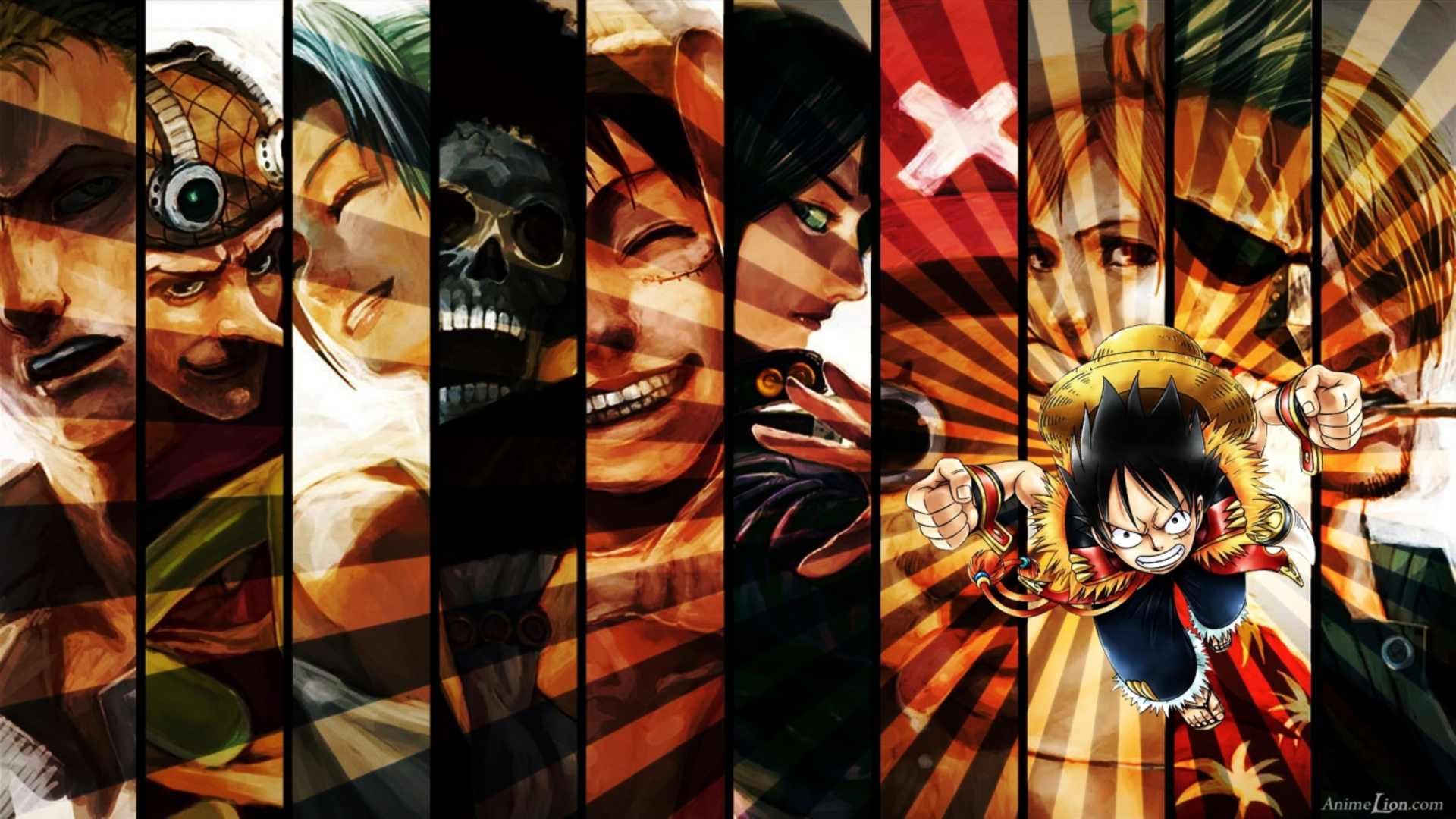 One Piece Collage Wallpapers - Top Free One Piece Collage Backgrounds ...