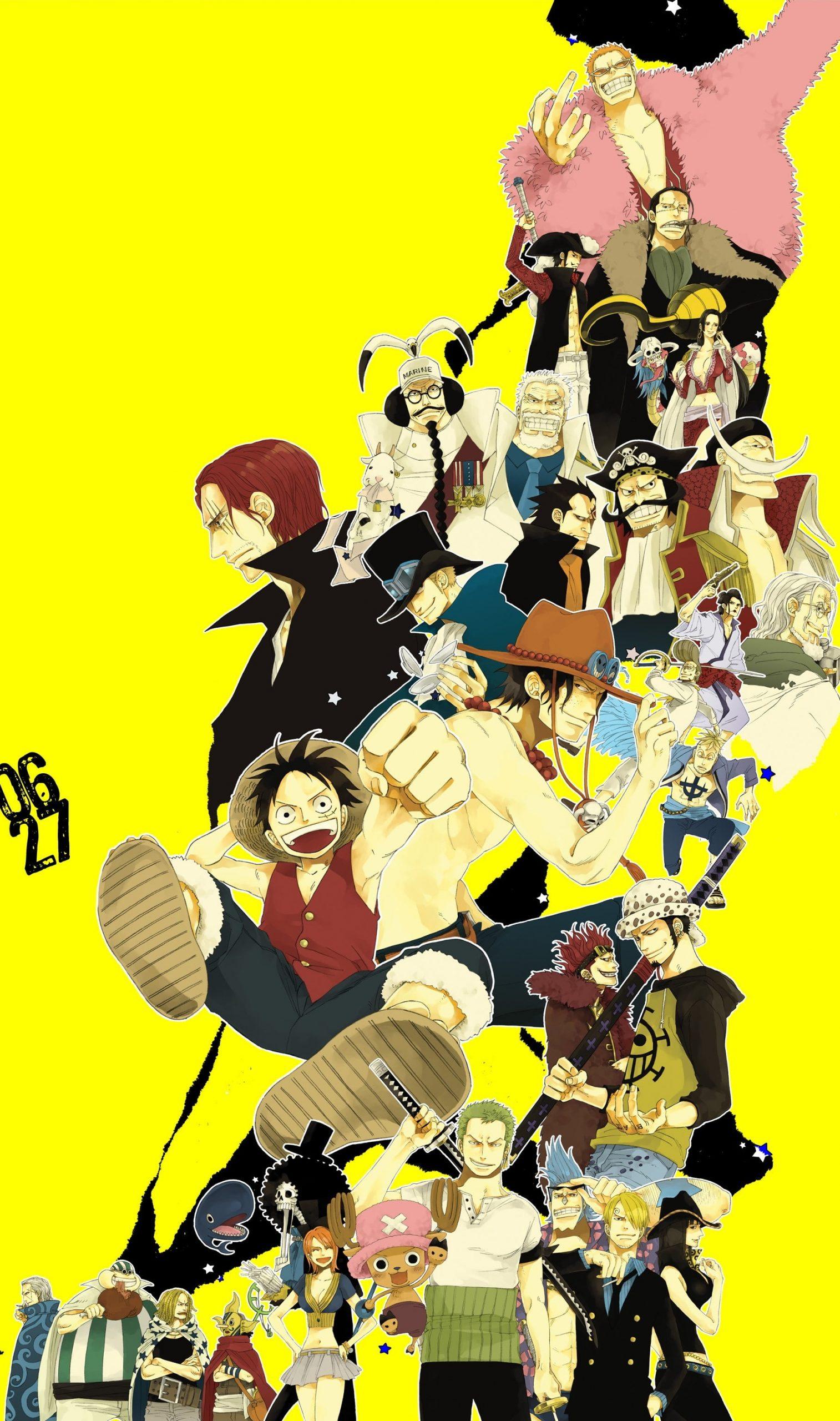 One Piece Collage Wallpapers - Top Free One Piece Collage Backgrounds ...