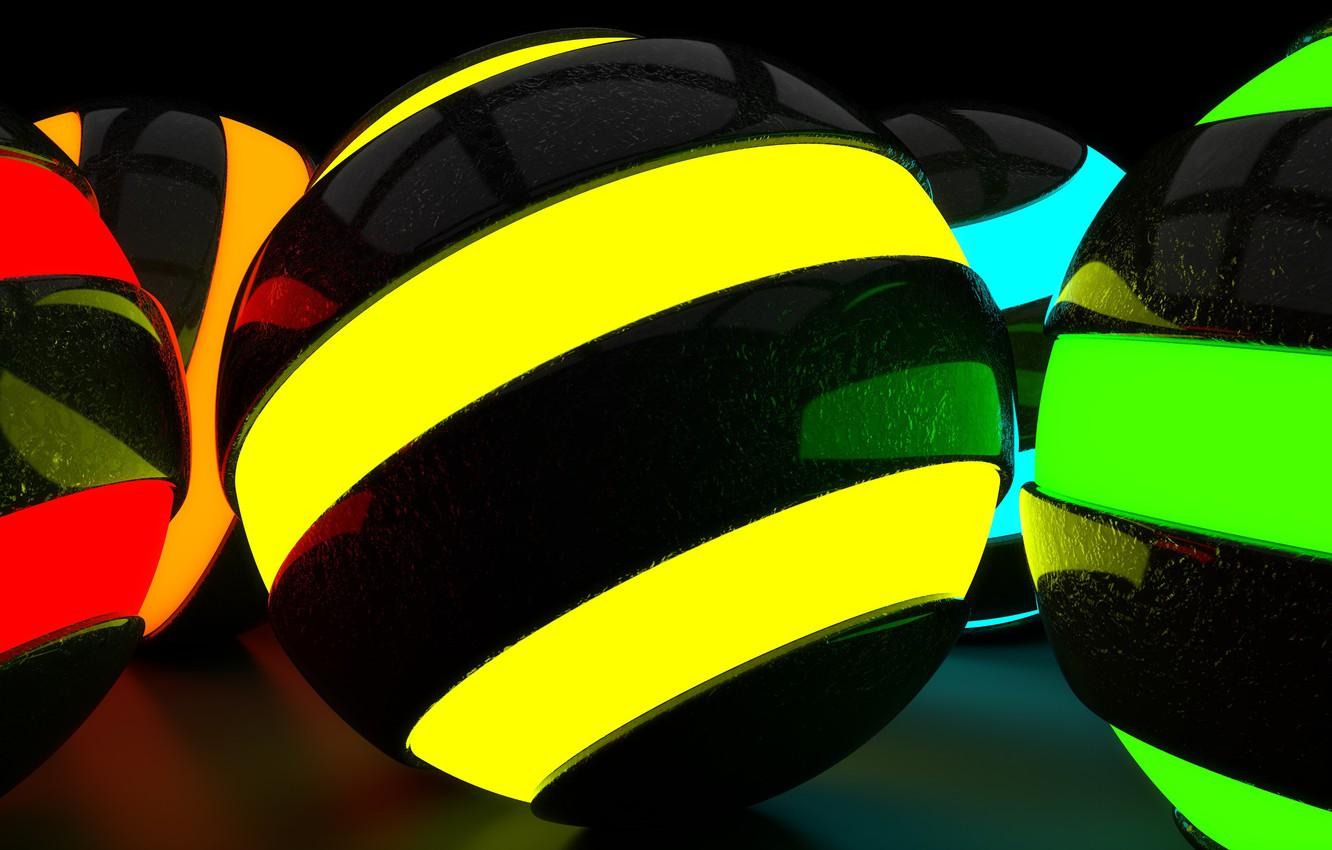 Neon Ball Wallpapers - Top Free Neon Ball Backgrounds - WallpaperAccess
