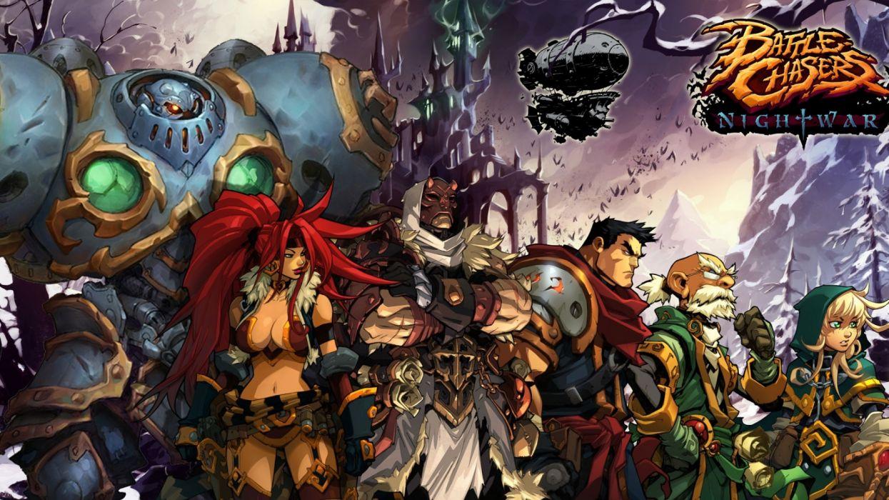 Battle Chasers Wallpapers - Top Free Battle Chasers Backgrounds ...