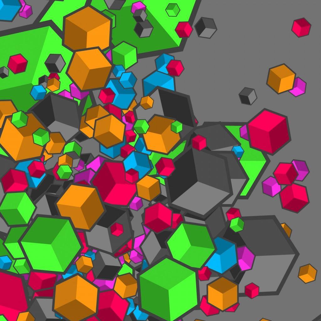 Colorful Cubes Wallpapers - Top Free Colorful Cubes Backgrounds ...