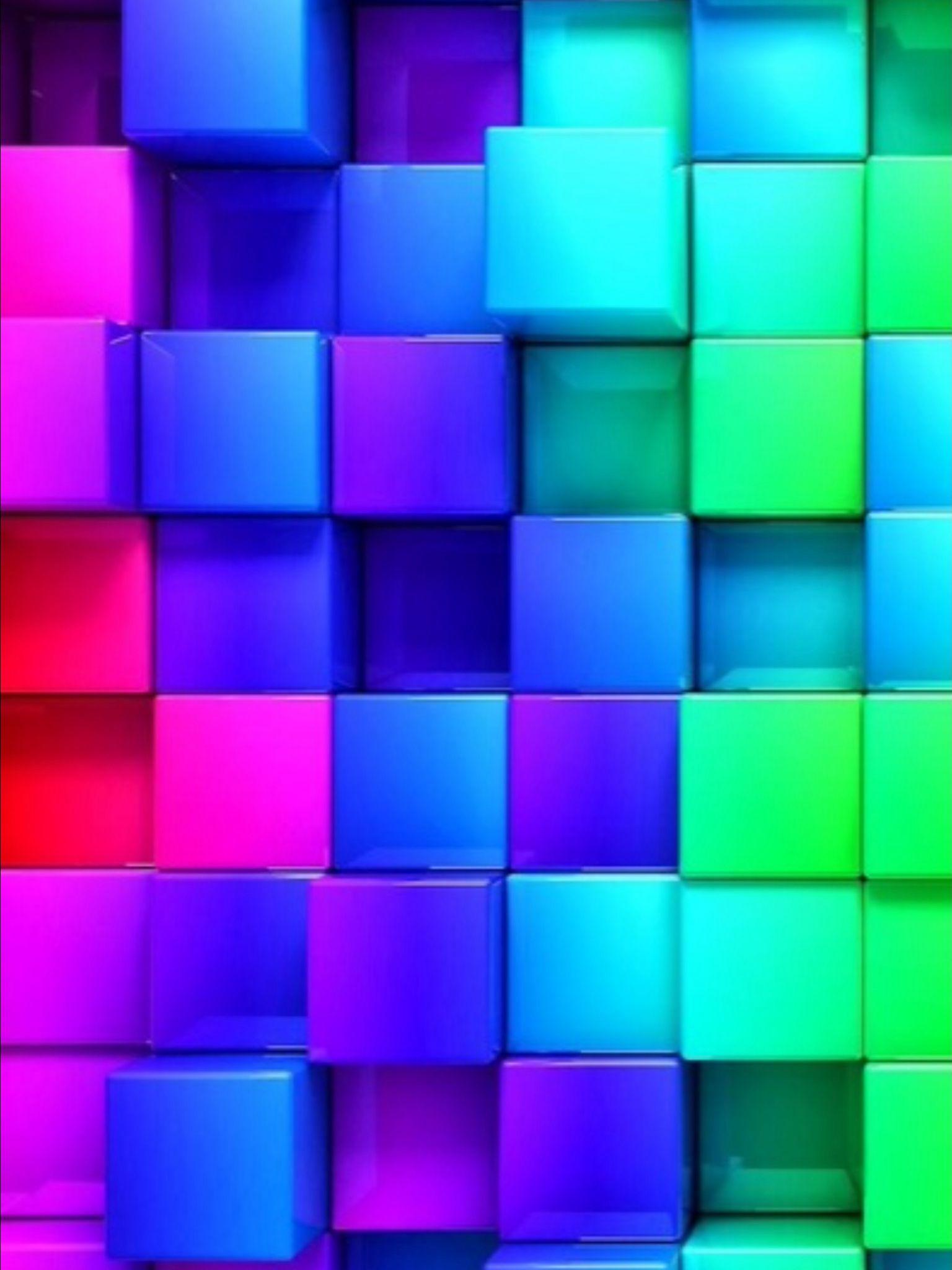 Colorful Cubes Wallpapers - Top Free Colorful Cubes Backgrounds ...
