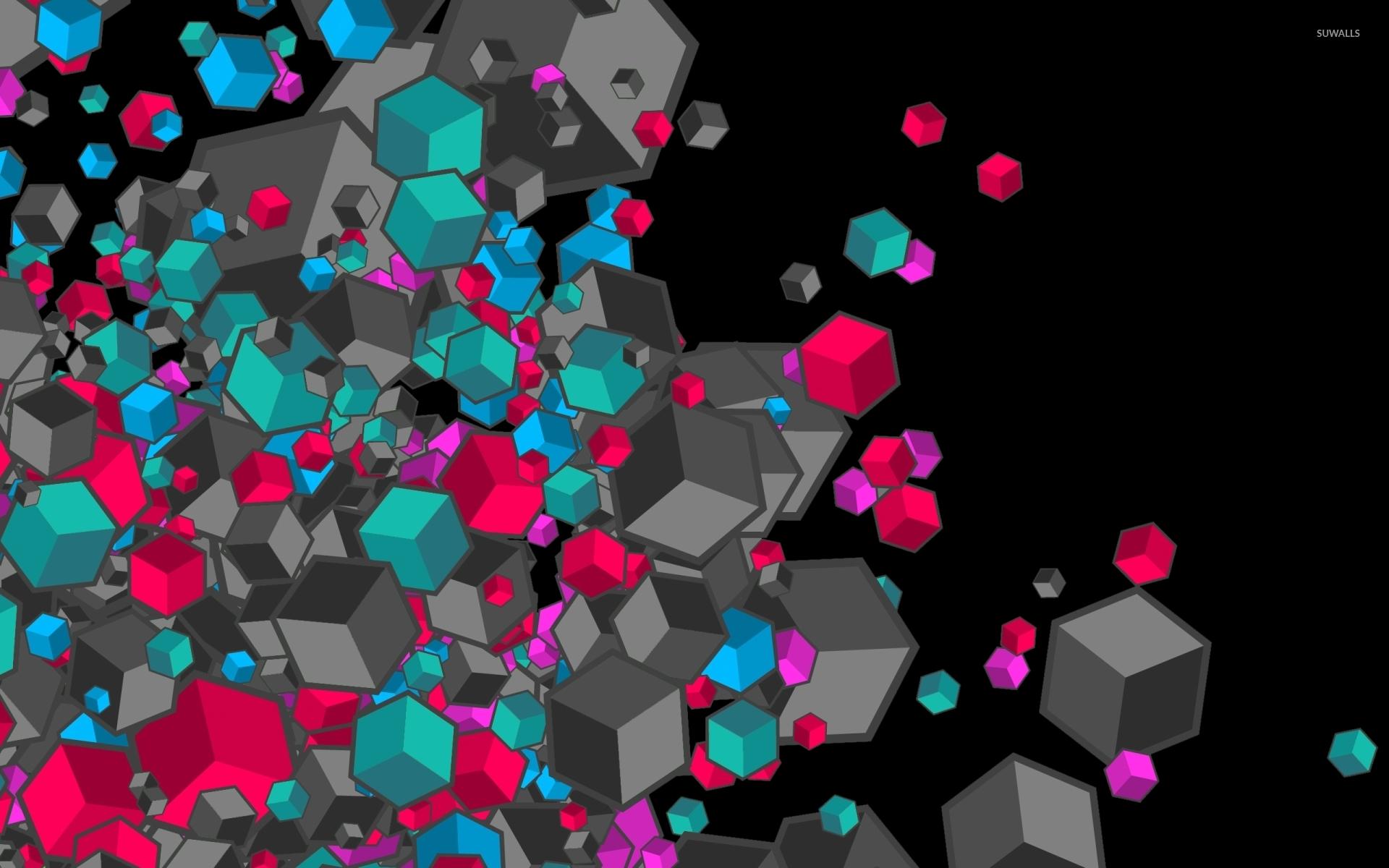 Colorful Cubes Wallpapers - Top Free Colorful Cubes Backgrounds ...
