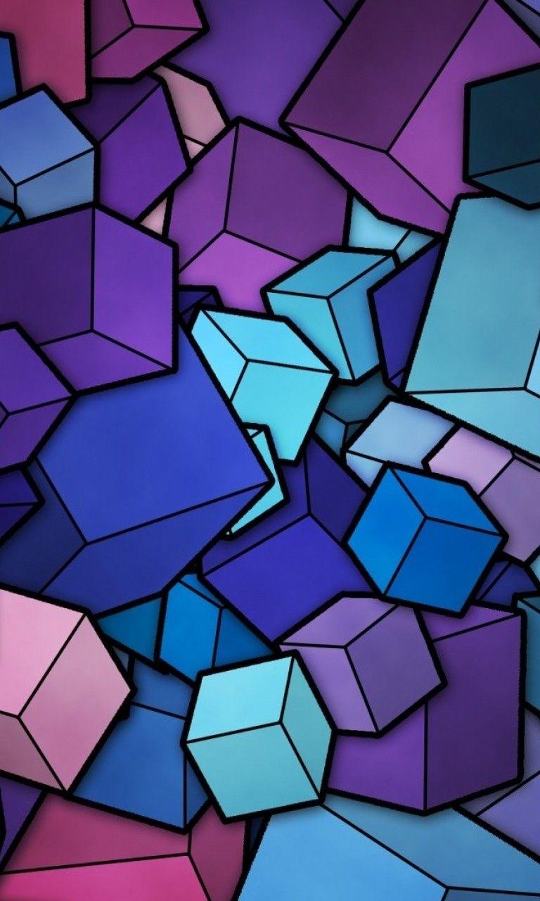Colorful Cubes Wallpapers - Top Free Colorful Cubes Backgrounds ...