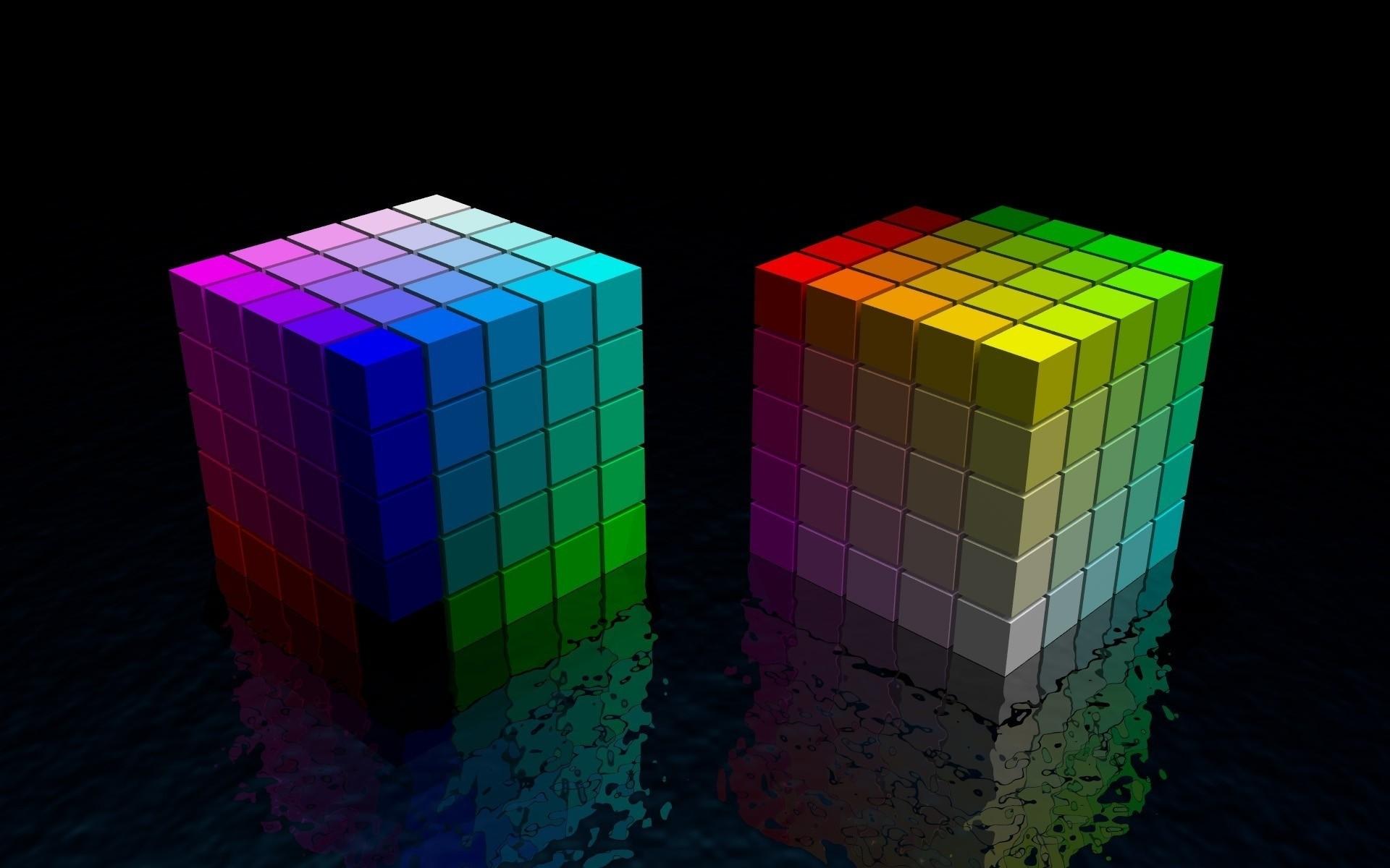 Colorful Cubes Wallpapers - Top Free Colorful Cubes Backgrounds ...