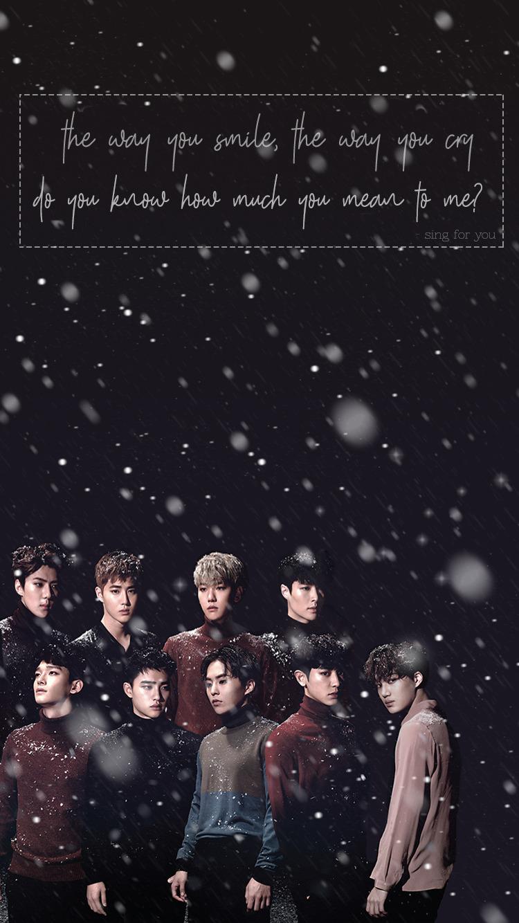 EXO Christmas Wallpapers - Top Free EXO Christmas Backgrounds ...