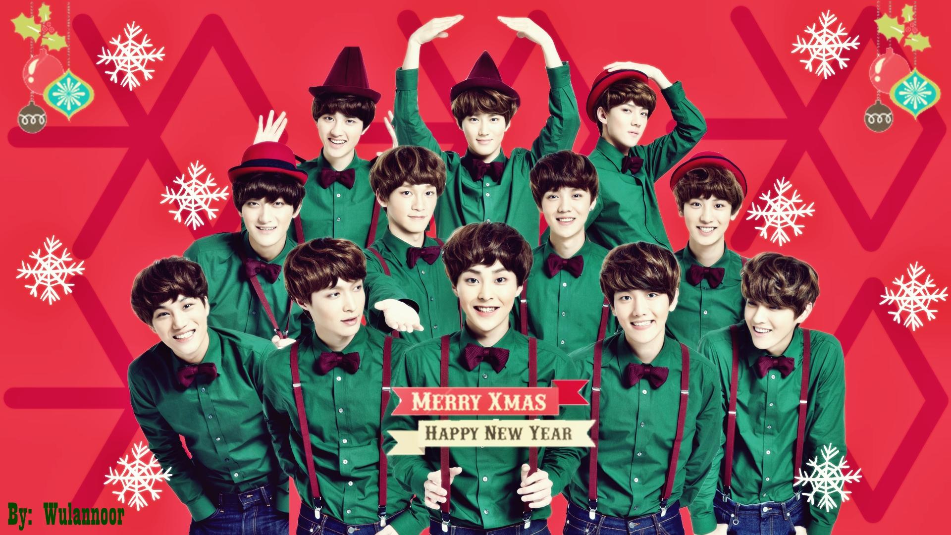 EXO Christmas Wallpapers - Top Free EXO Christmas Backgrounds ...