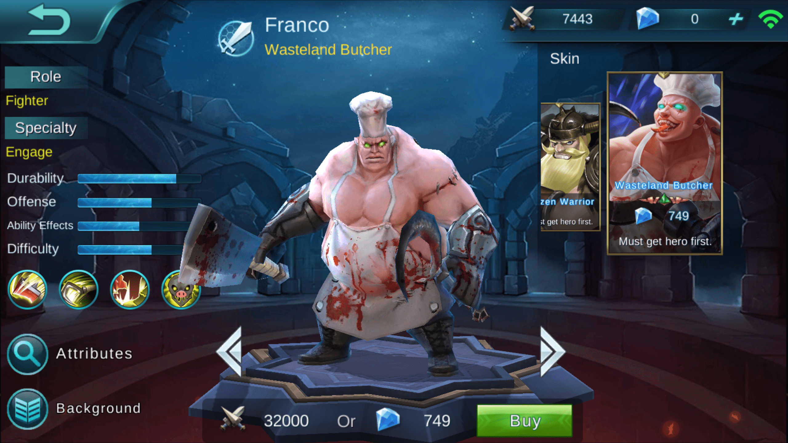 Franco Mobile Legend Wallpapers - Top Free Franco Mobile Legend ...